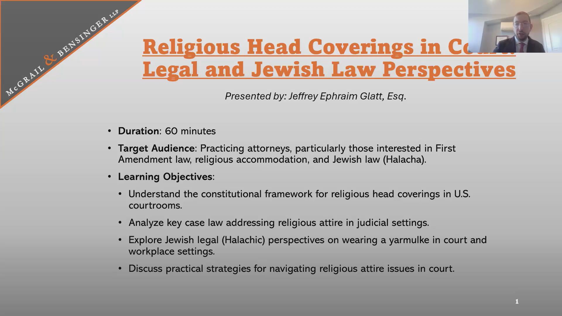 NACLE | Religious Head Coverings in Court: Legal and Jewish Law ...