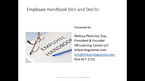 NACLE | Employee Handbook Do’s and Don’ts