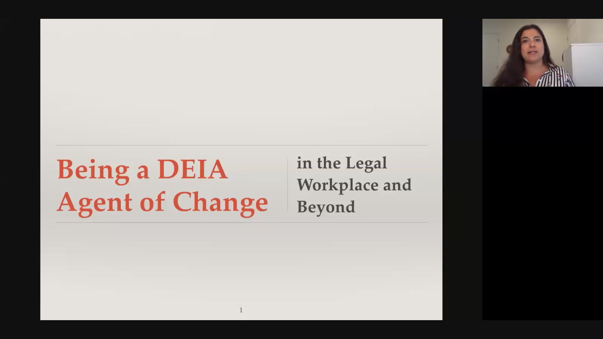 NACLE | Being a DEIA Agent of Change in The Legal Workplace and Beyond