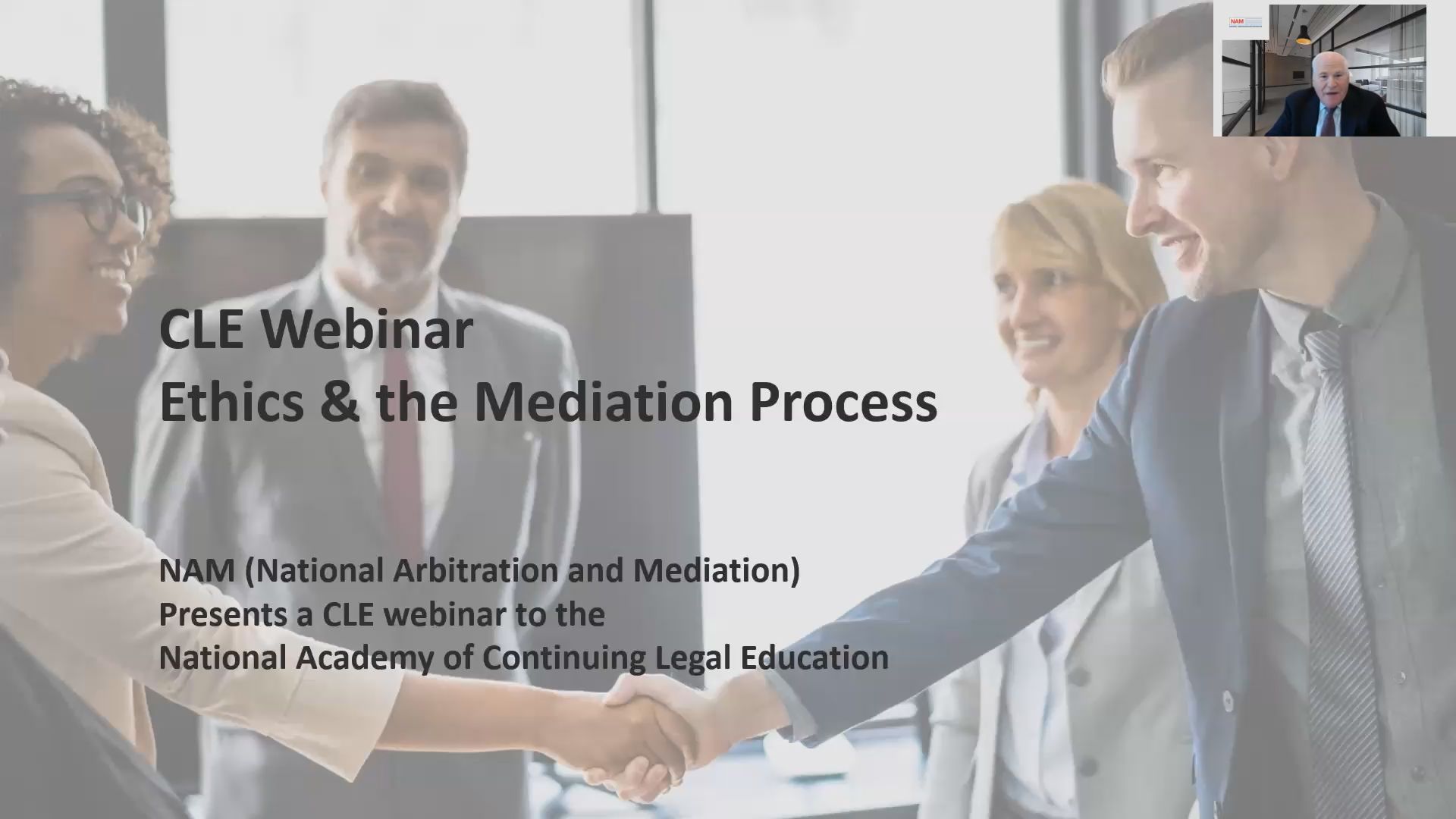NACLE | Legal Ethics and the Mediation Process