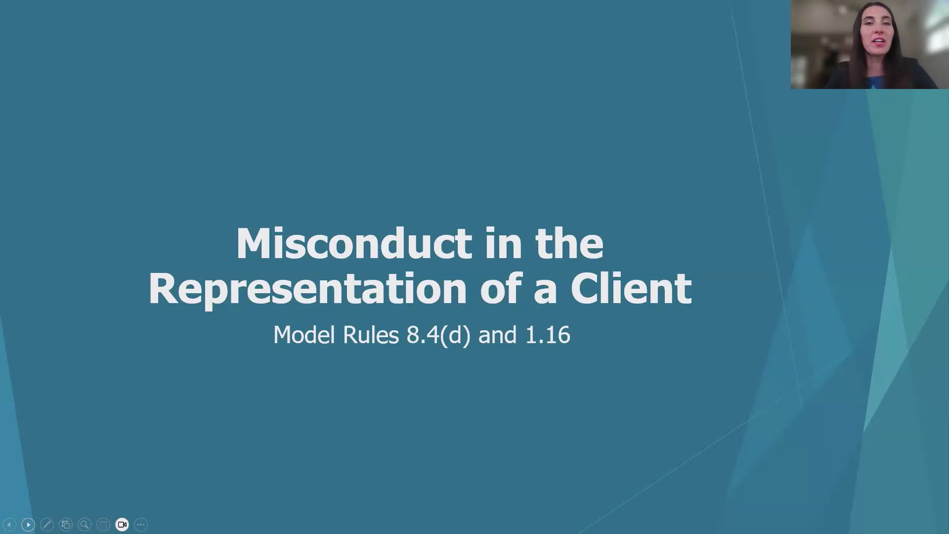 NACLE | Misconduct in the Representation of a Client