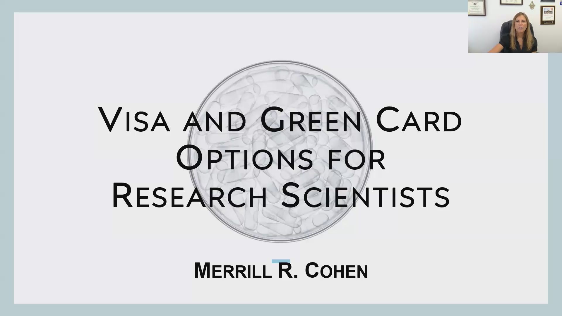 NACLE | Visas and "Green Card" Options for Research Scientists
