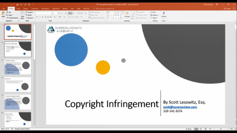 NACLE | Copyright Infringement: How to Defend Lawsuits and Protect Assets