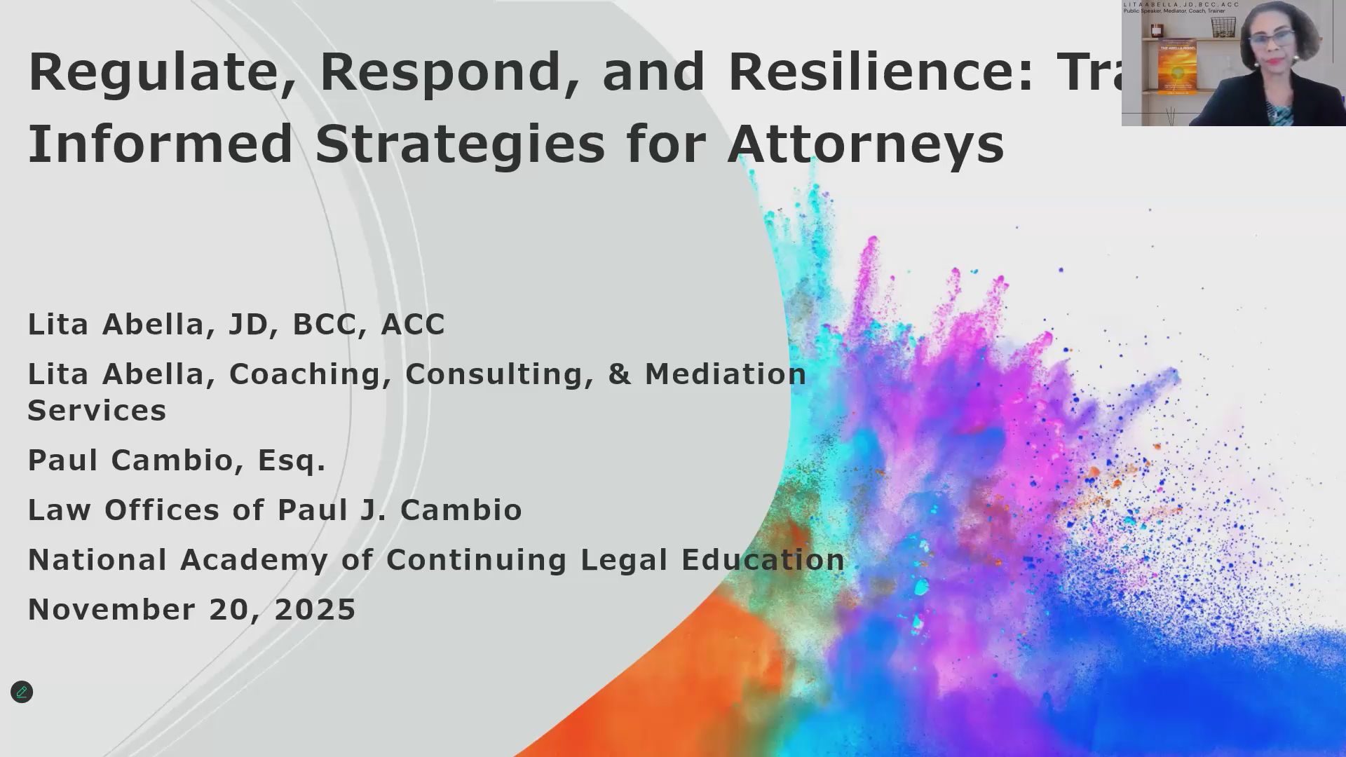 NACLE | Regulate, Respond, and Resilience: Trauma-Informed Strategies ...