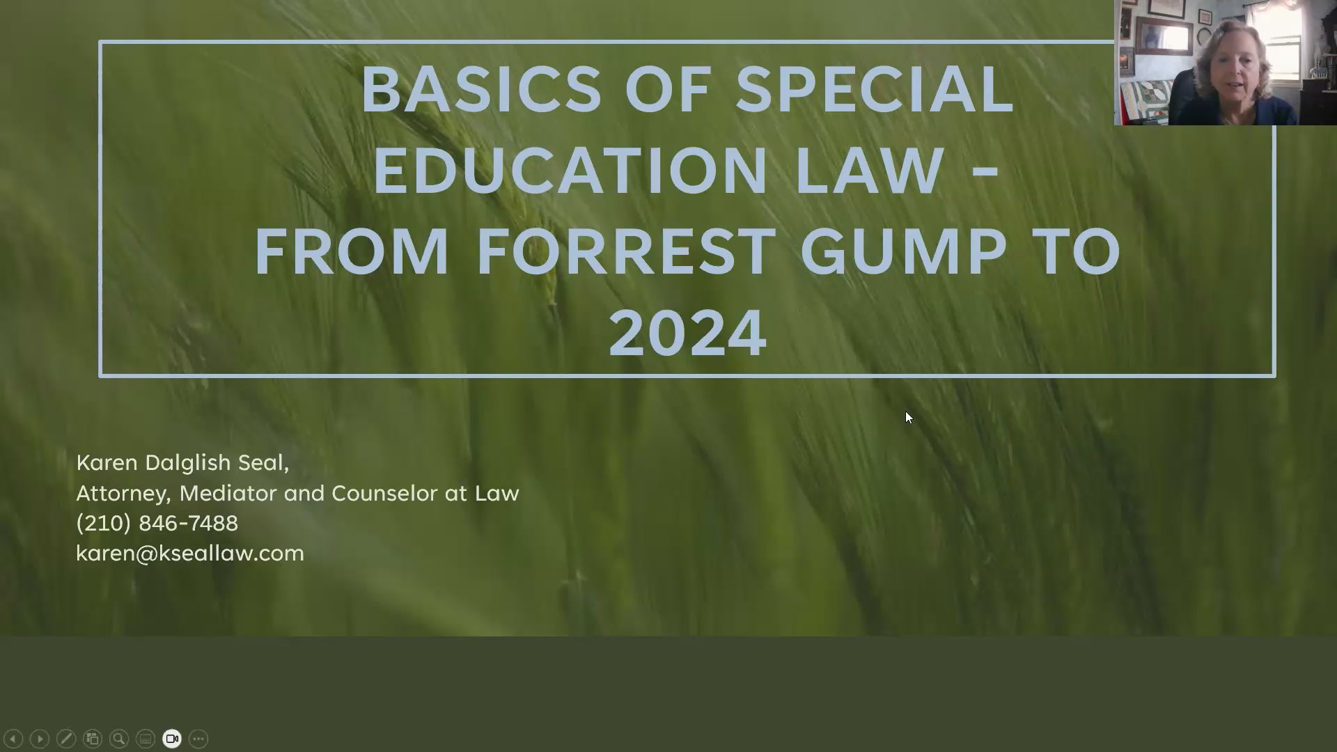 NACLE | The Basics of Special Education Law in a Public Education Setting
