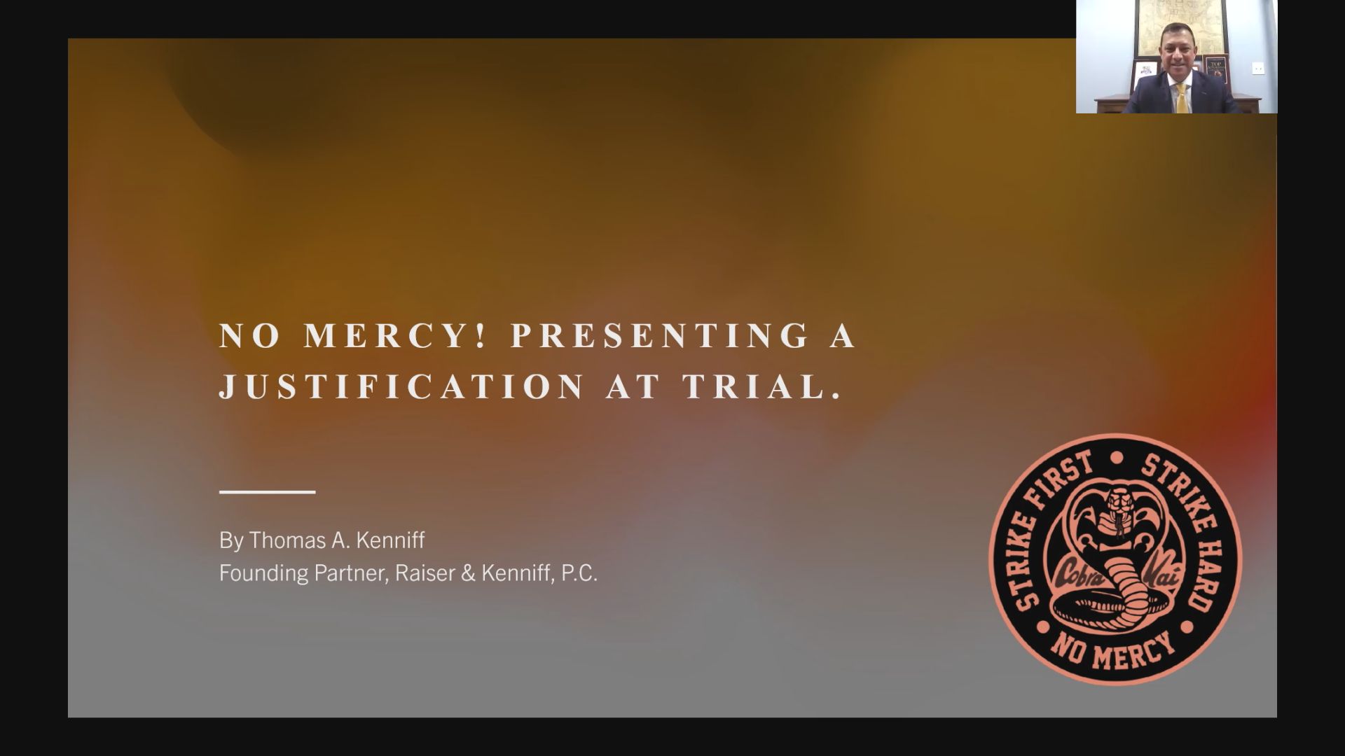 NACLE | No Mercy: Presenting a Successful Justification Defense